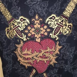 Rebel Spirit | Tops | Rebel Spirit Long Sleeve With Hood | Poshmark